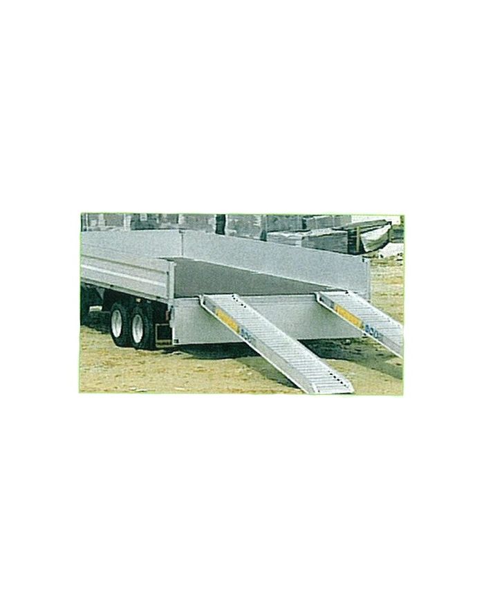 Rampes Aluminium renforcé - 3 mètres - 3810kg - Accessoire Remorque
