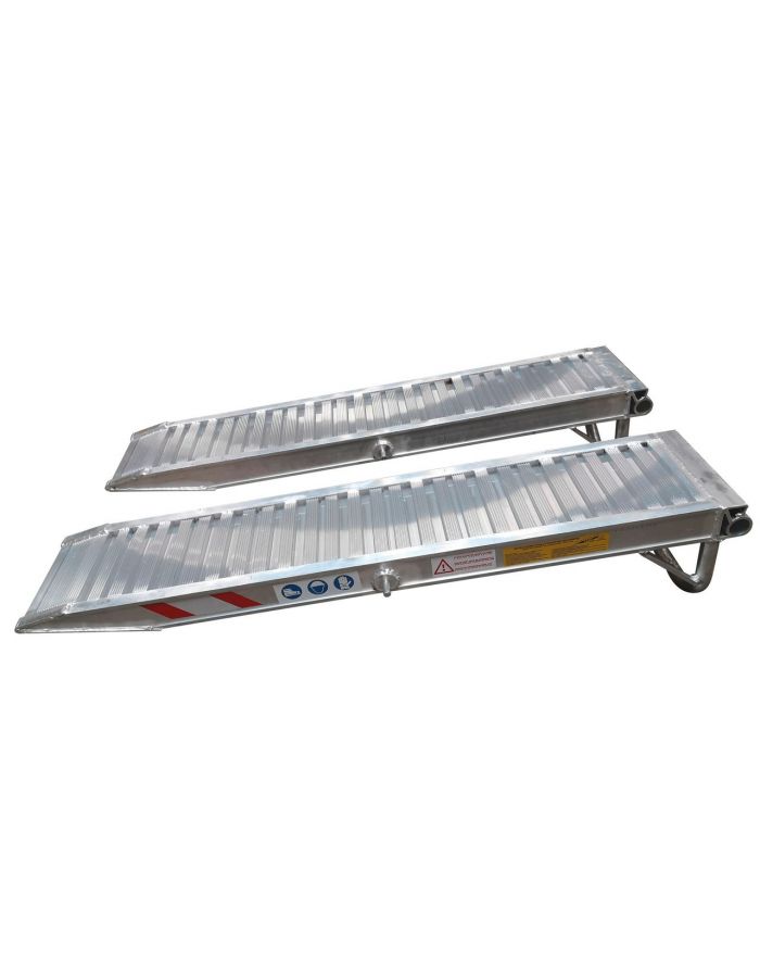Rampes Aluminium avec appui tuyau - 1,50 mètres - 3000 kg - Accessoire ...