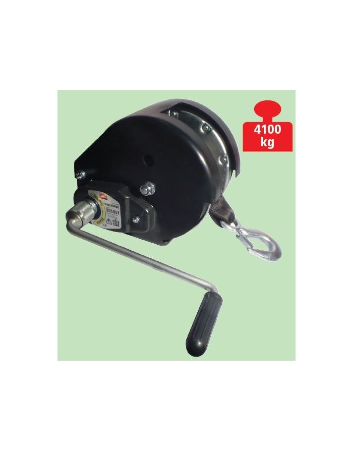 Treuil de halage TRAILERS EQUIPEMENT auto freiné - charge max. 4100 kg ...