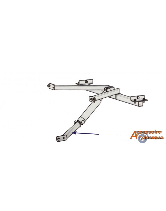 Jambe de force pour remorques LIDER 32750 / 32740 / 32760 - Accessoire ...