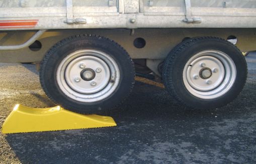 Cale pour roue de remorque - accessoire remorque