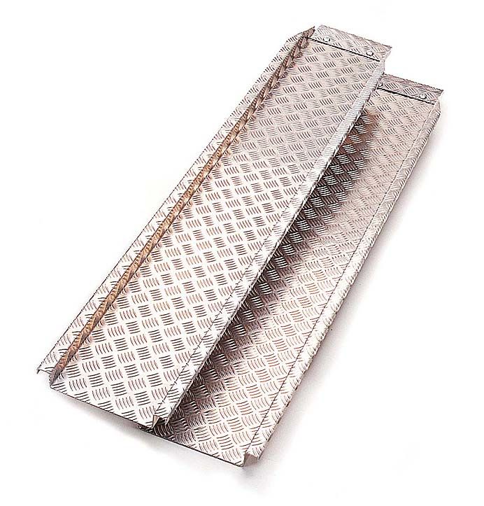 2 Rampes d'accès et de chargement pour remorque 1.9m, en aluminium ...