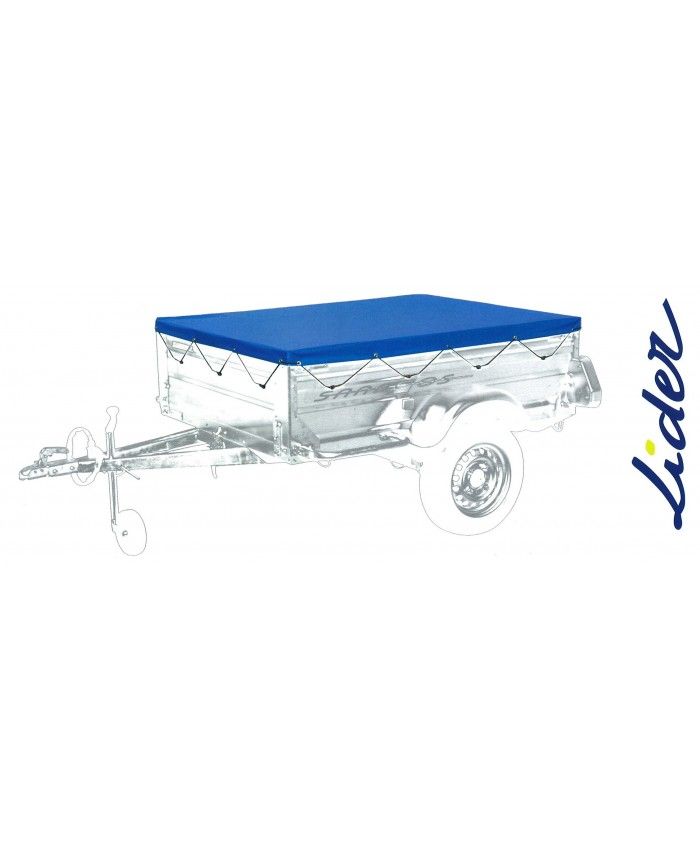 Bâche Plate pour remorque LIDER ESPACE EMERAUDE 240 - Grise ...