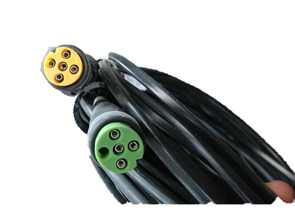 Faisceau 5 mètres ASPOCK - Avec connectiques et cable plat - Prise 7 ...