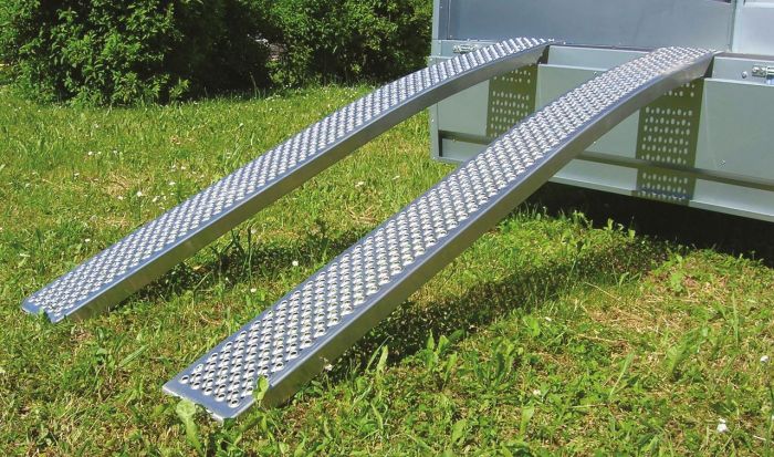 2 Rampes aluminium pour remorque - accessoire remorque