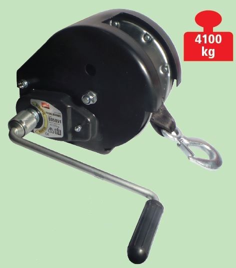 Treuil de halage TRAILERS EQUIPEMENT auto freiné - charge max. 4100 kg ...